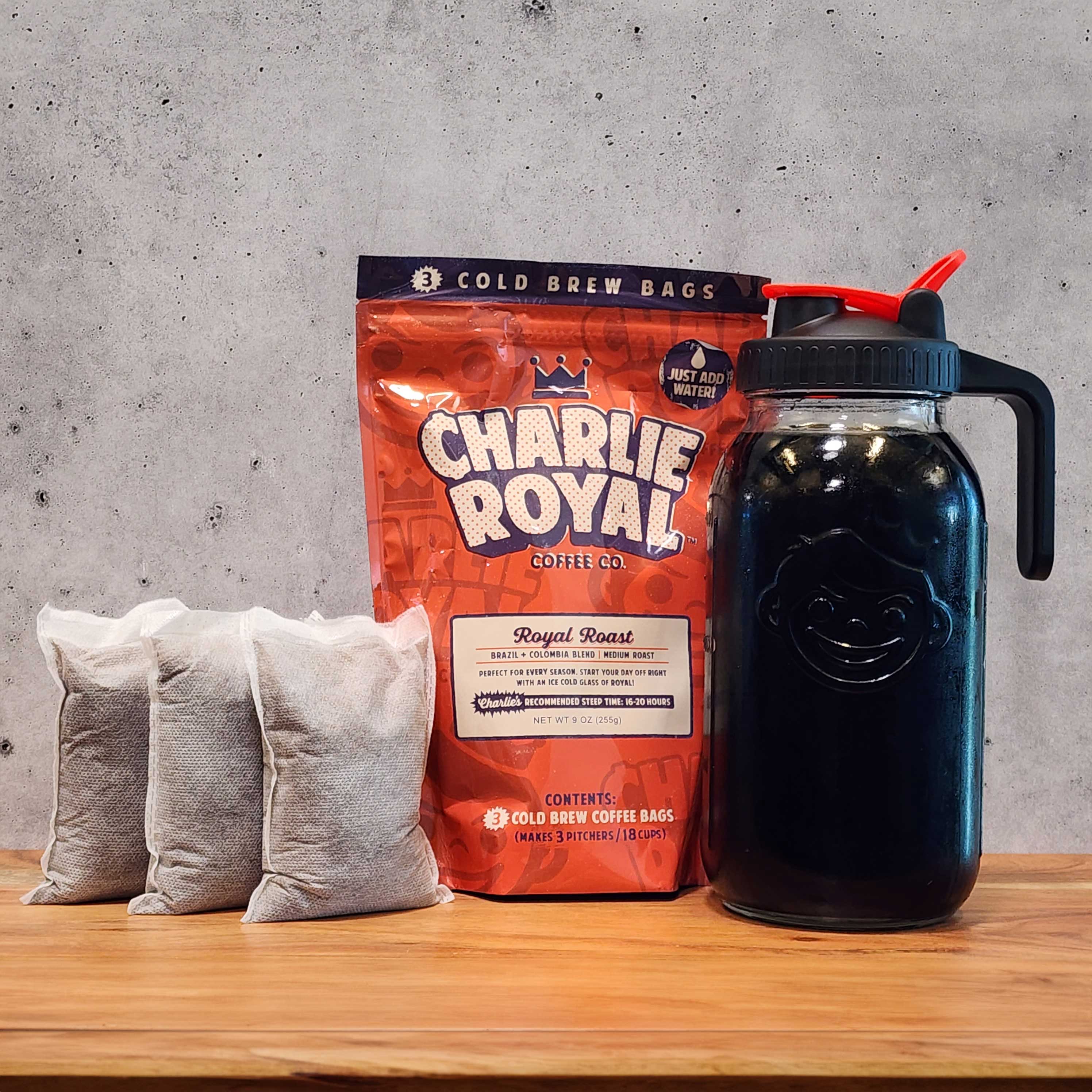 Charlie Royal -Easy to make Premium Cold Brew Coffee